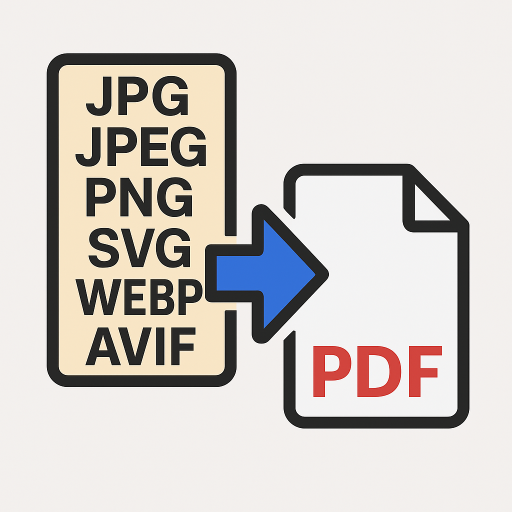 Merge PDFs & Convert Images (JPG, JPEG, PNG, SVG, WebP, AVIF) to PDF ...